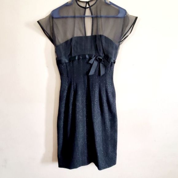 MR.MORT | Dresses | Mrmort 952 Illusion Little Black Cocktail Dress ...